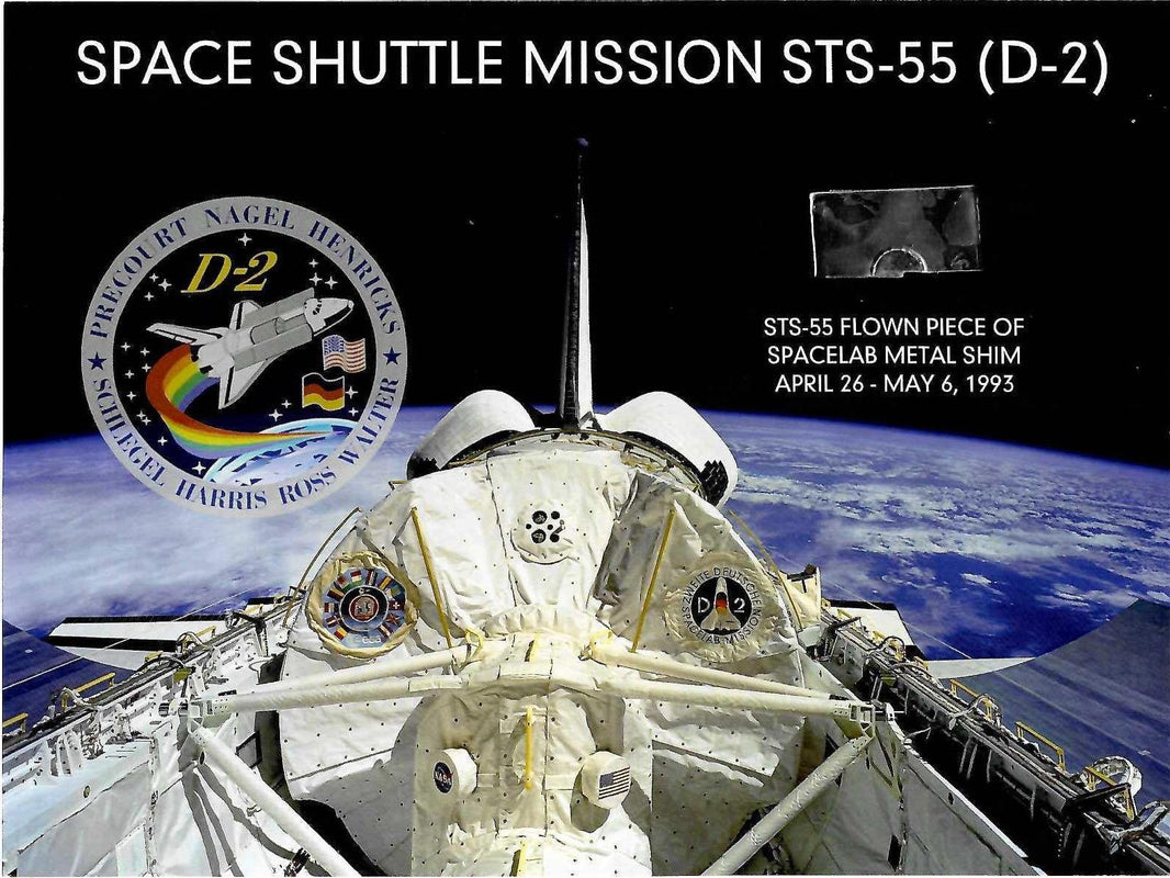 Space Shuttle (1988-1995) artifact presentations – Astro Artifacts Online Store